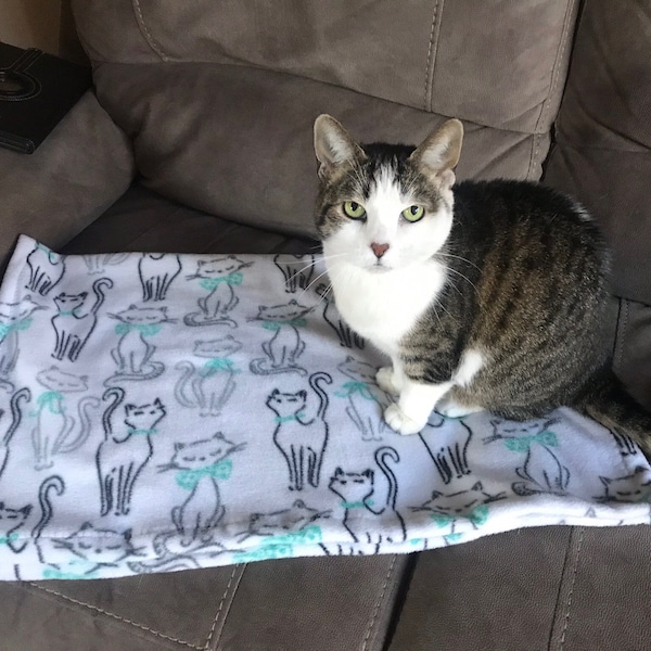 Fleece Cat Blanket - Etsy