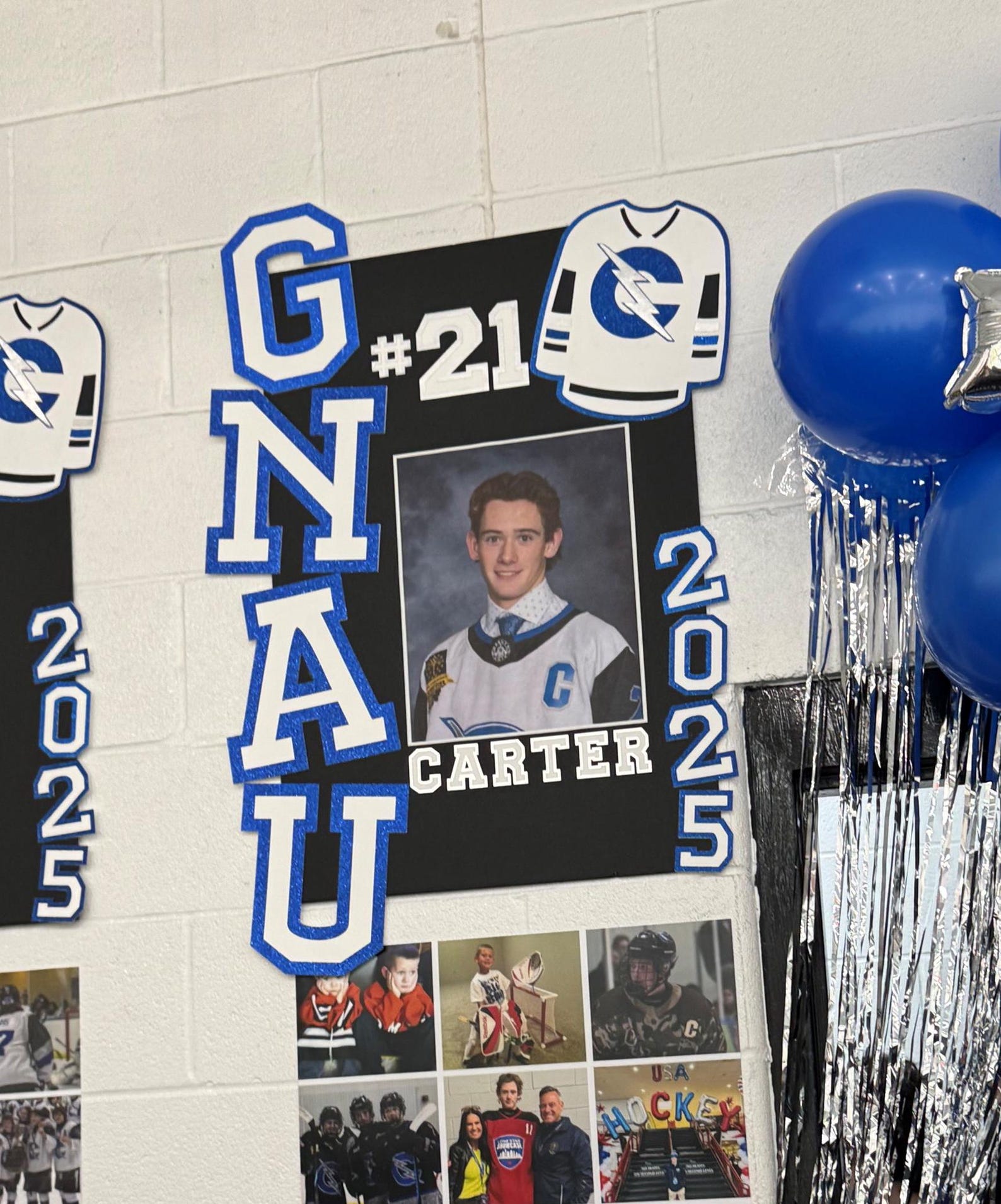 Custom Senior Night Photo Board, Sports and Graduation Sign - Etsy