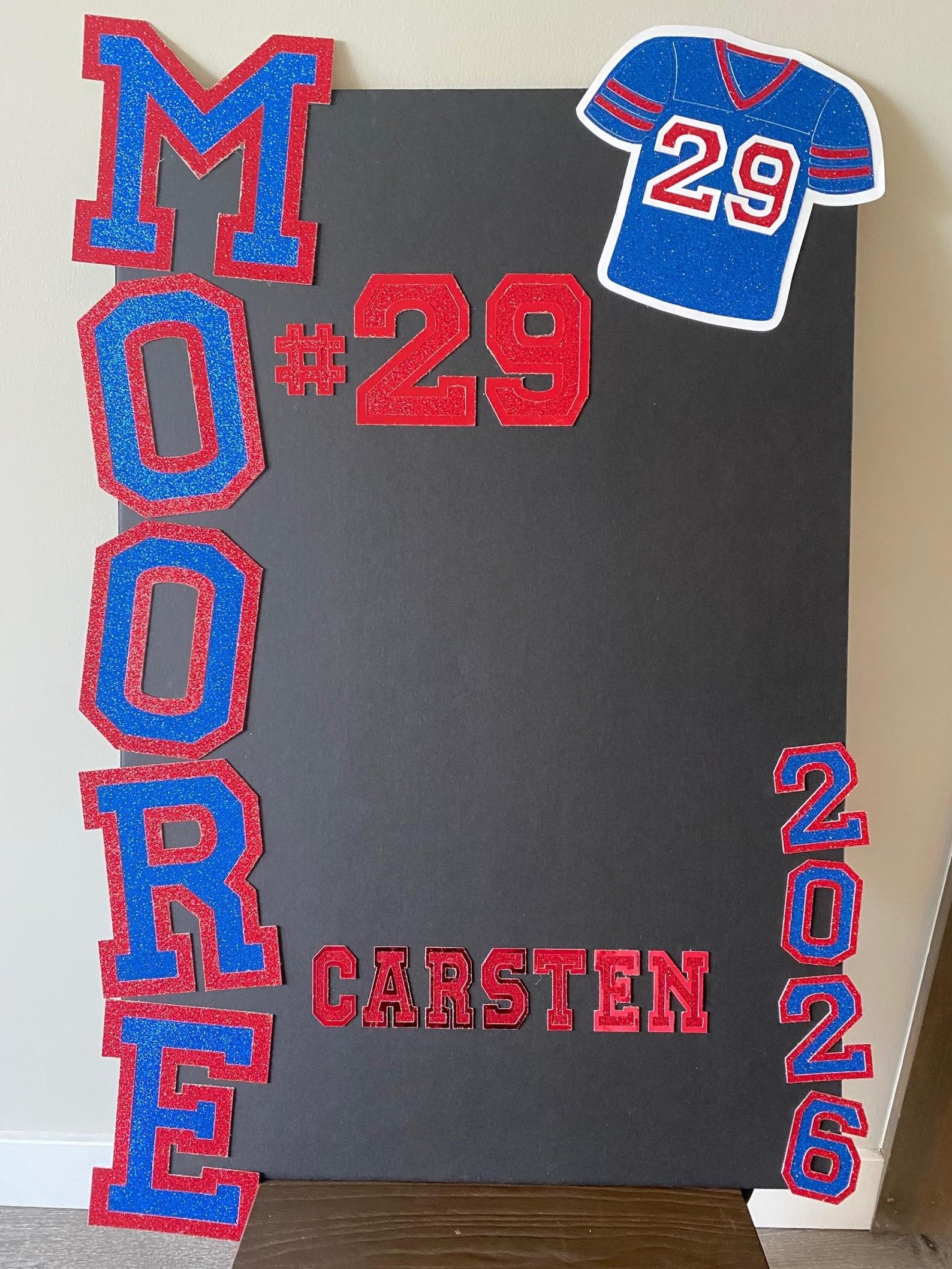 Custom Senior Night Photo Board, Sports and Graduation Sign - Etsy