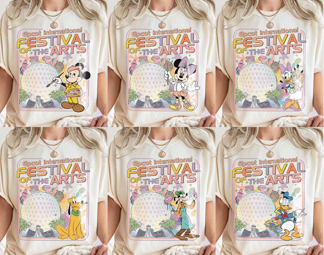 Personalized Epcot International Festival of the Arts Shirt, All Disney ...