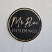 Business Round Mirror Logo Sign, Custom 3D Acrylic Sign, Modern Office ...