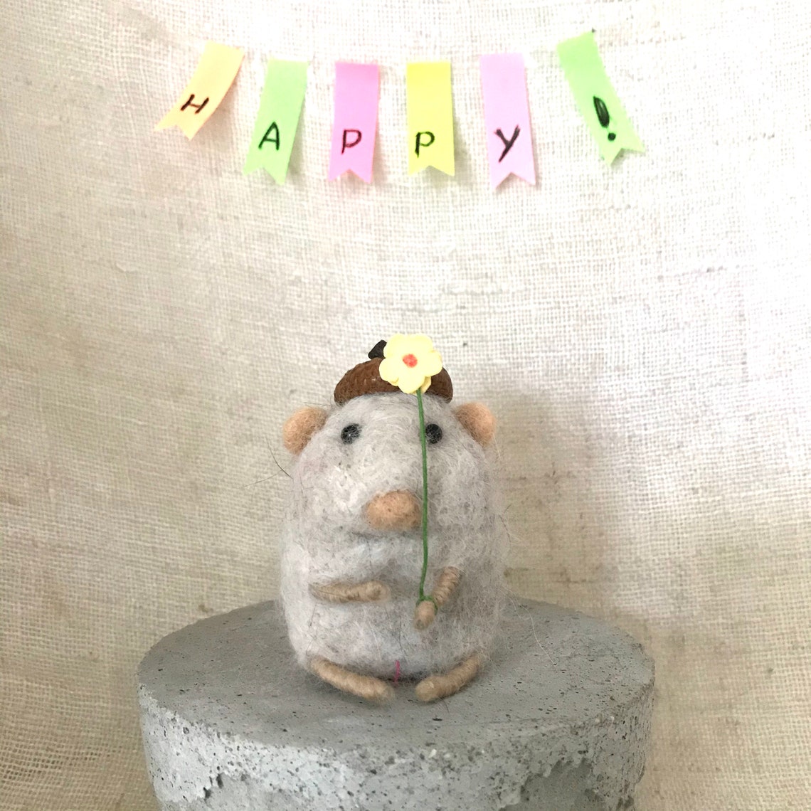 Little Hamster. Gift for Friend, - Etsy