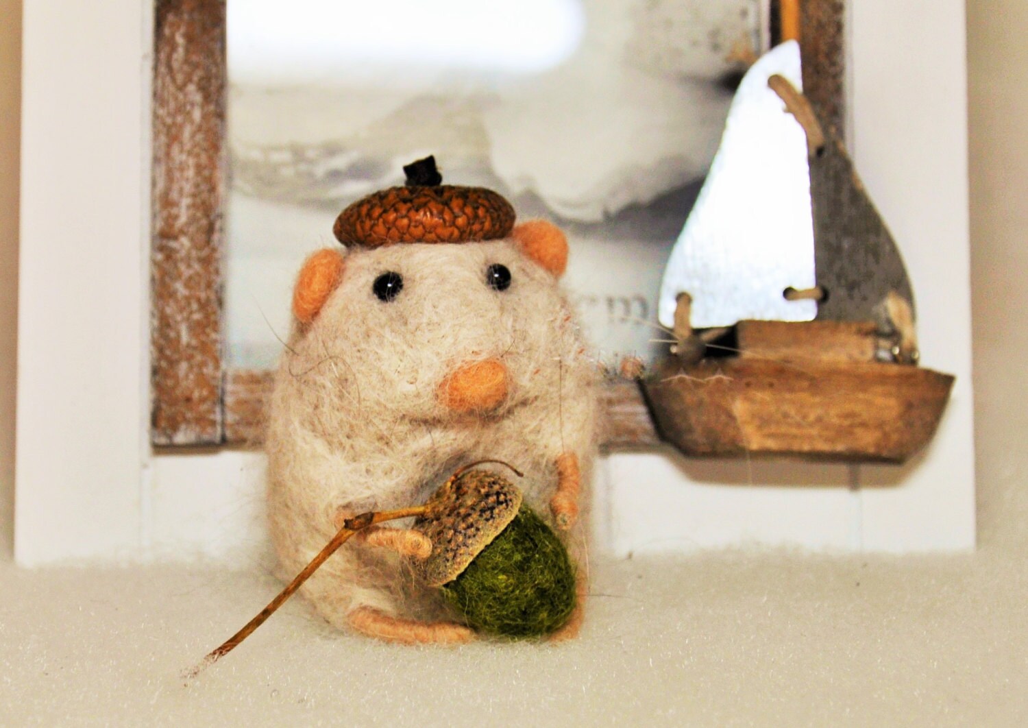 Little Hamster. Gift for Friend, - Etsy