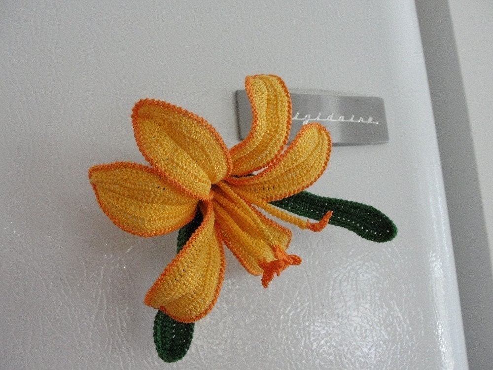 Crochet Flower Pattern- "wild Day Lily" Instant Download - Etsy