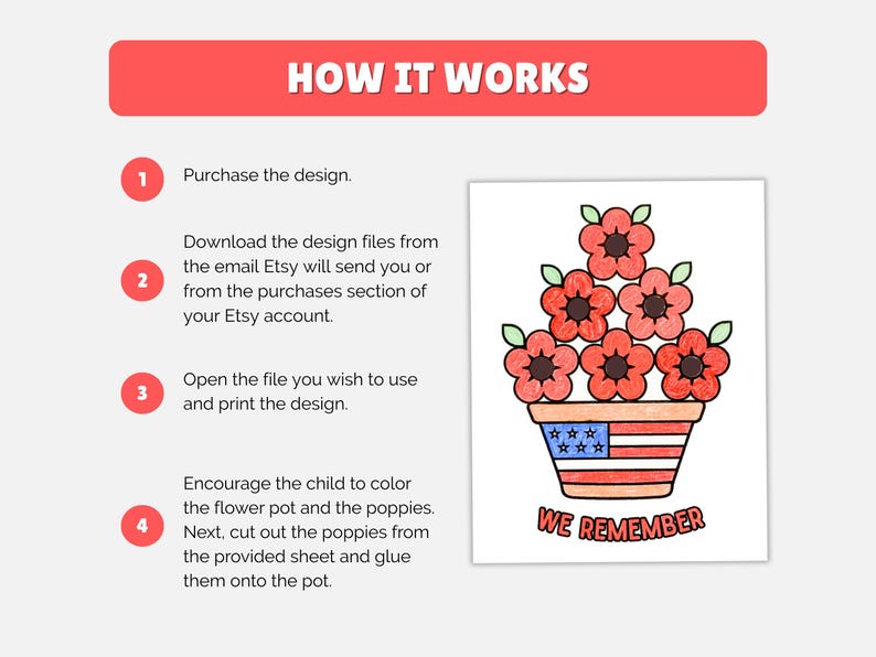 Memorial Day Activity, Memorial Day Coloring, Memorial Day Preschool ...