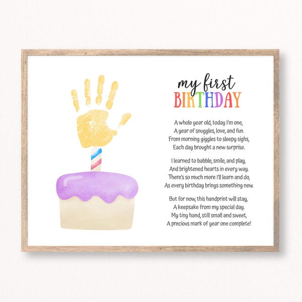 Baby 1st Year Memory Book - Etsy
