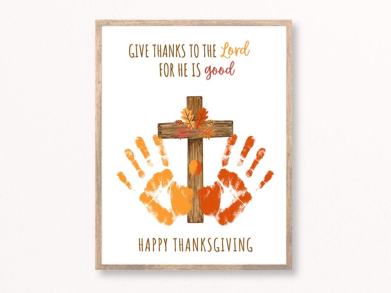 Thanksgiving Sunday School Activity, Thanksgiving Handprint, Sunday ...
