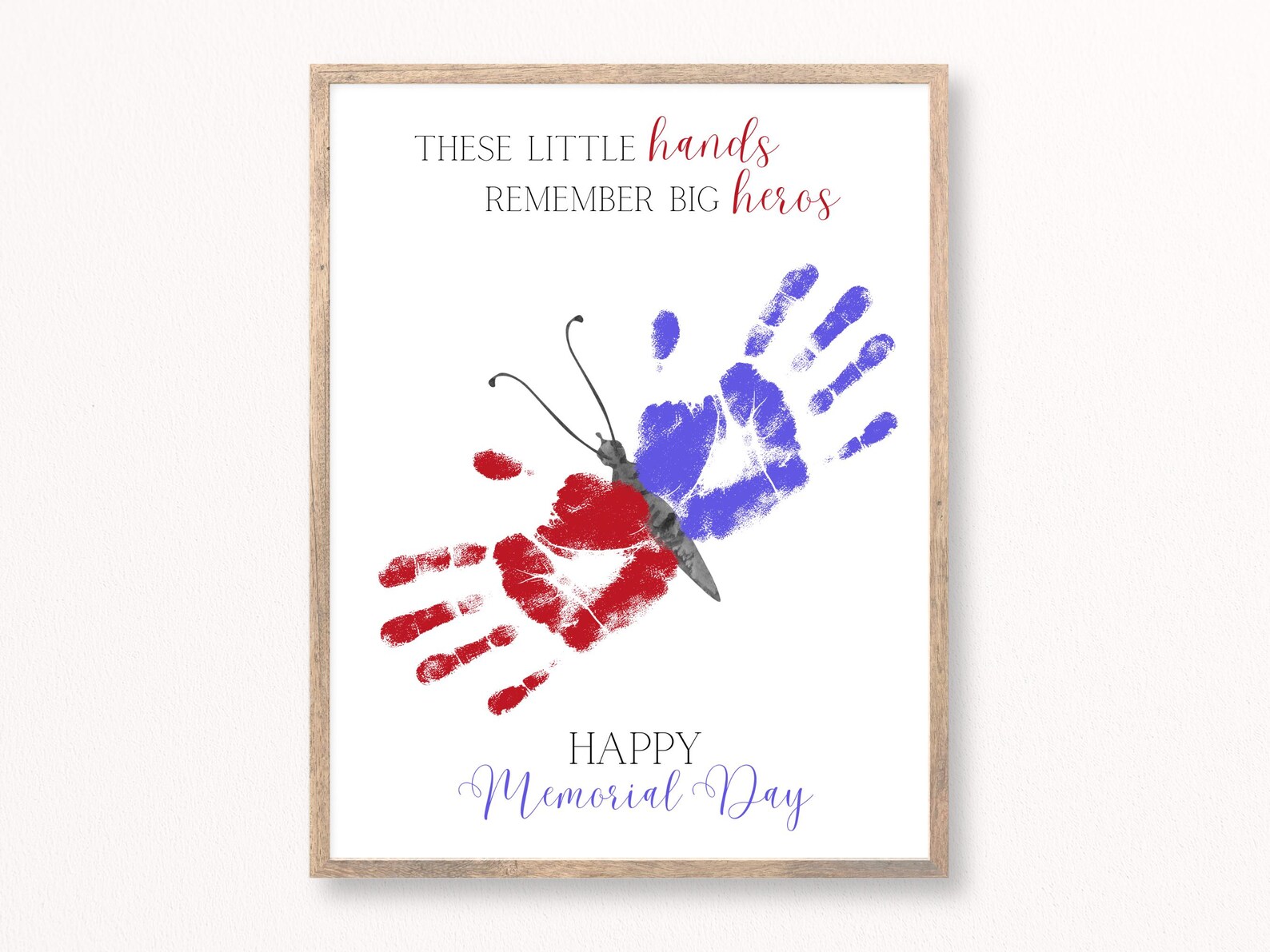 Memorial Day Handprint Art, Memorial Day Handprint, Memorial Day ...