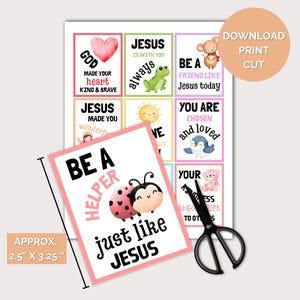 Christian Lunchbox Notes, Backpack Blessing, Lunchbox Cards Kids, Bible ...
