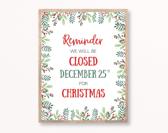 PRINTABLE Closed for Private Event SIGN, Closed Today, Special Event ...
