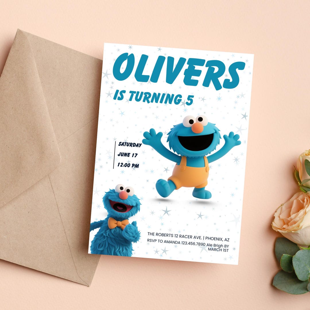 Kids Emo/goth Birthday Party Invitation, Emo Birthday Invitation, Elmo ...