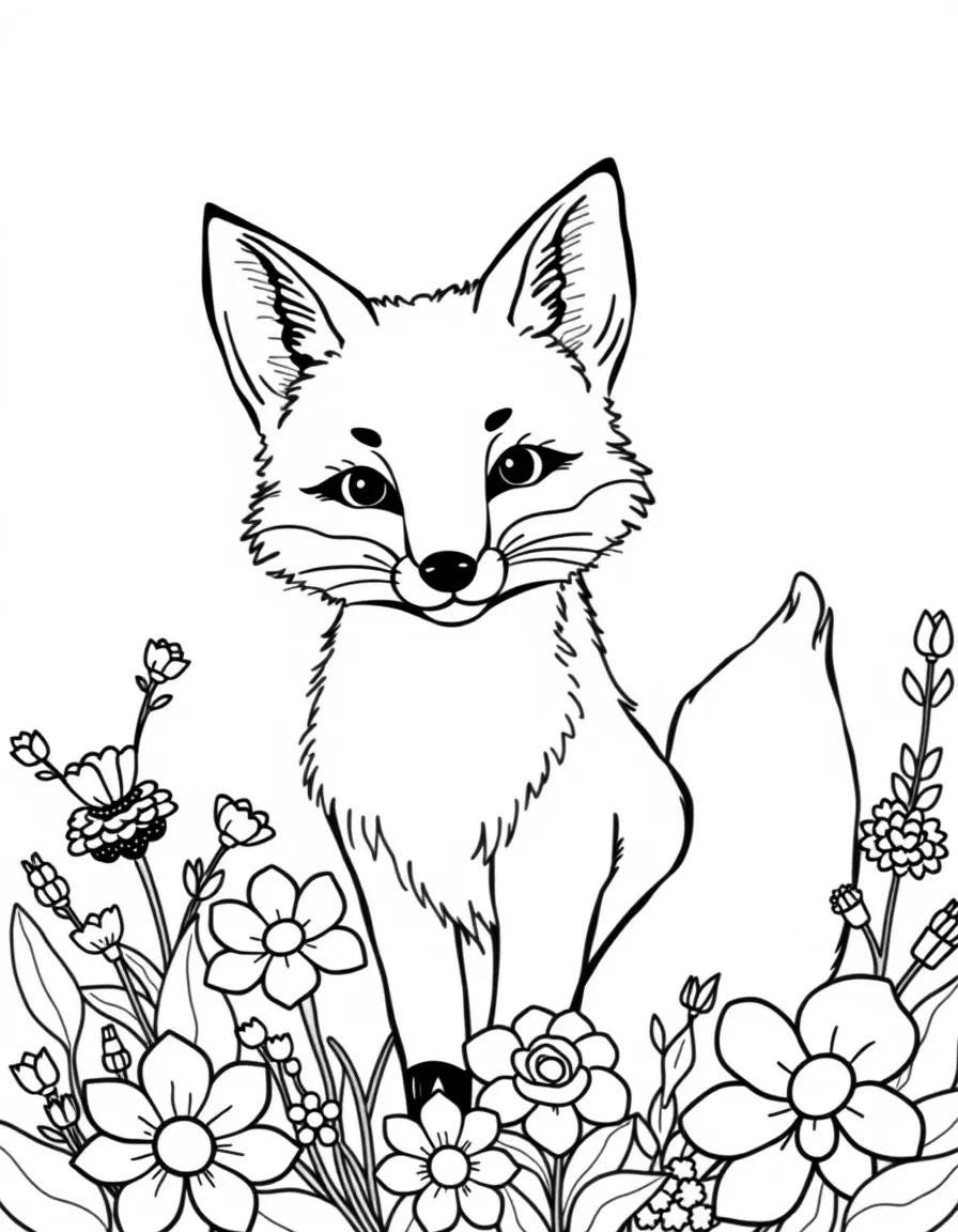 Cute Animals Coloring Pages for Kids - Etsy
