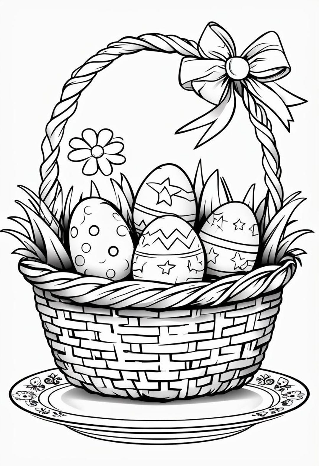 Eastern Coloring Pages - Etsy