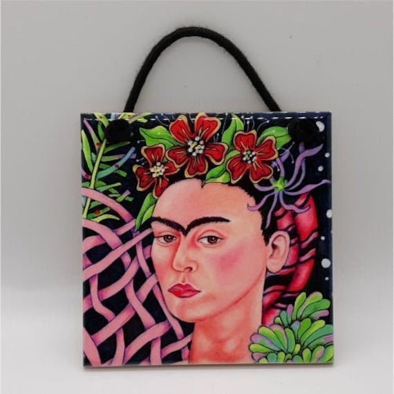 Frida Ceramic Tile | Etsy