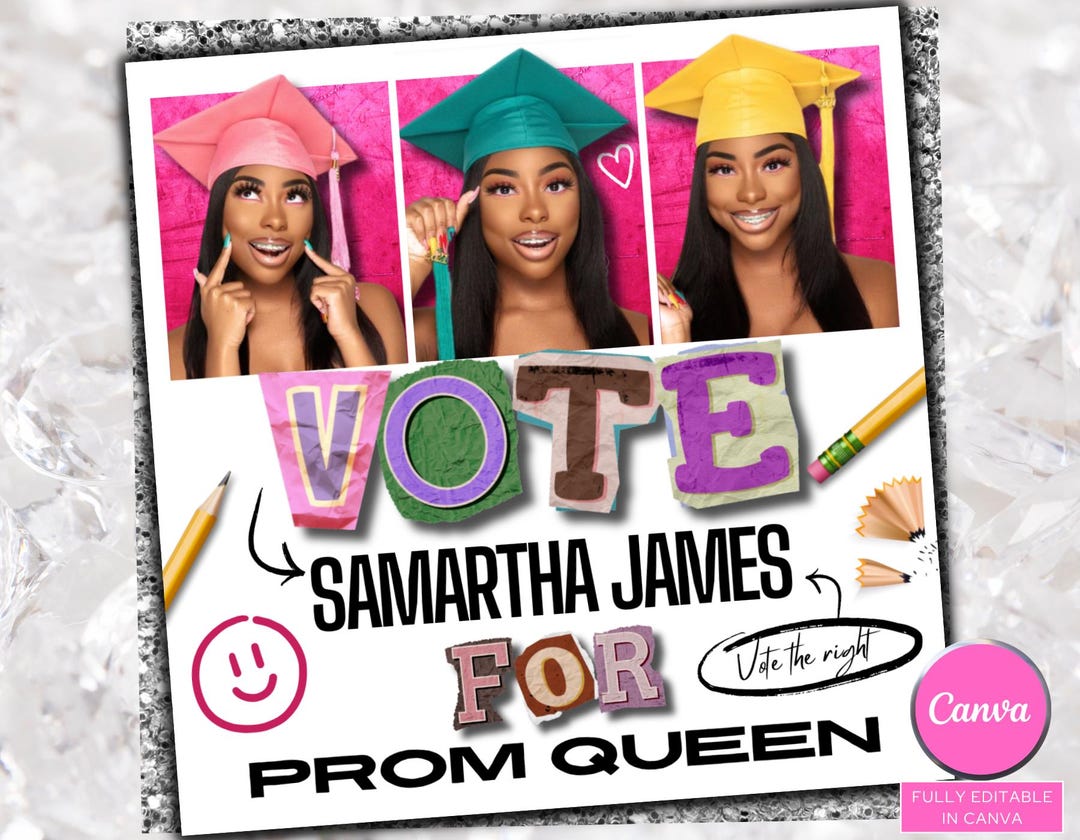Vote for Me, Prom Flyer, Prom Flyer, Prom Queen Flyer, Prom Queen Flyer ...