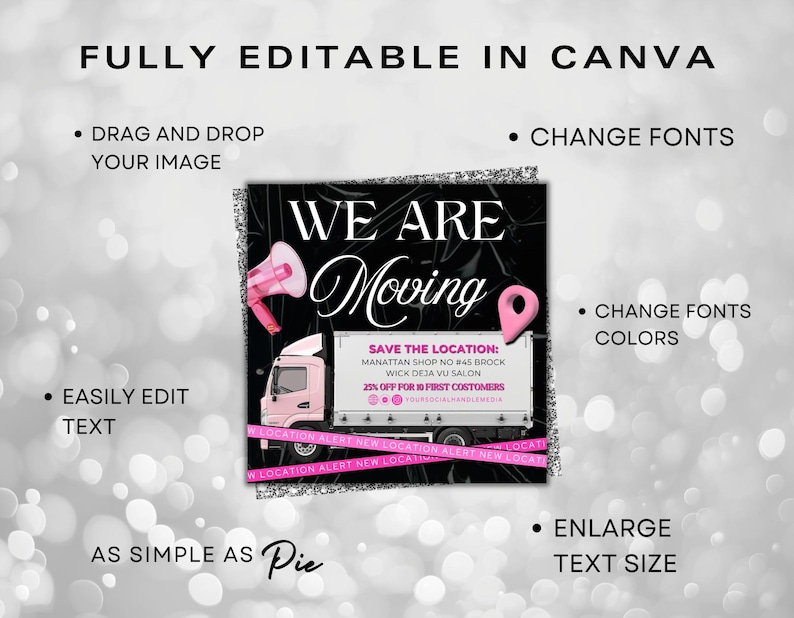 We Have Moved Flyer, New Address Business Flyer, Store Location Flyer ...