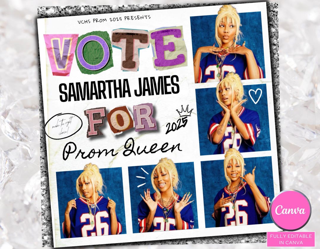 Vote for Me, Prom Flyer, Prom Flyer, Prom Queen Flyer, Prom Queen Flyer ...