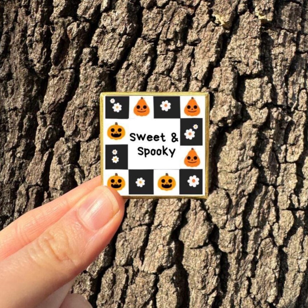 50 Pc Sweet & Spooky Halloween Chocolates, Halloween Favors, Handmade ...