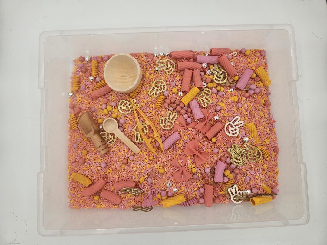 Too Groovy Sensory Bin Mix, Sensory Bin Filler, Toddler and Preschool ...