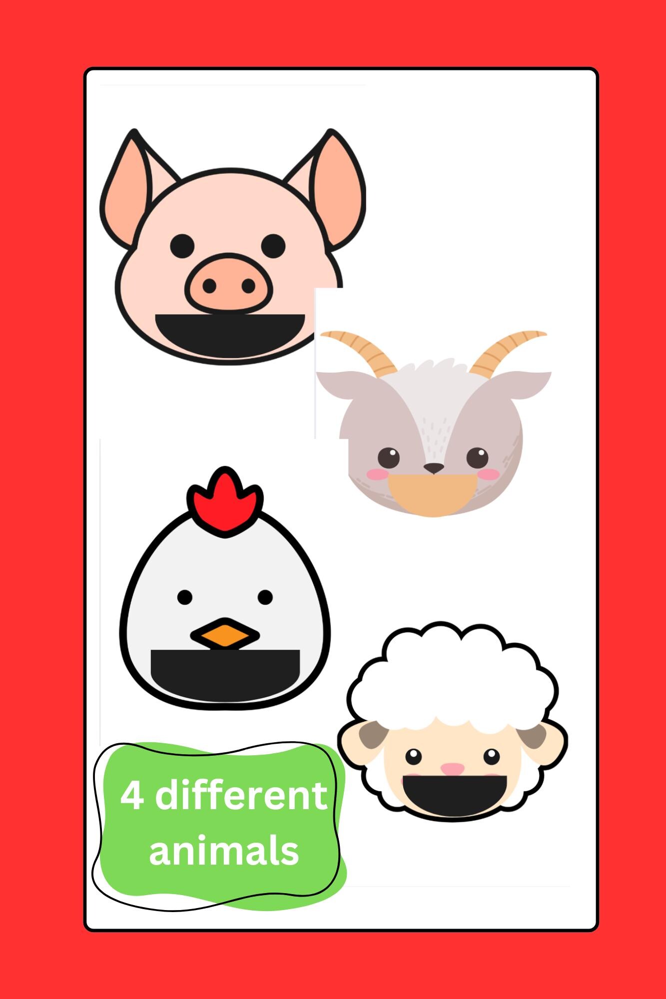 Feed the Farm Animals Digital Download, Sensory Bin Activities ...