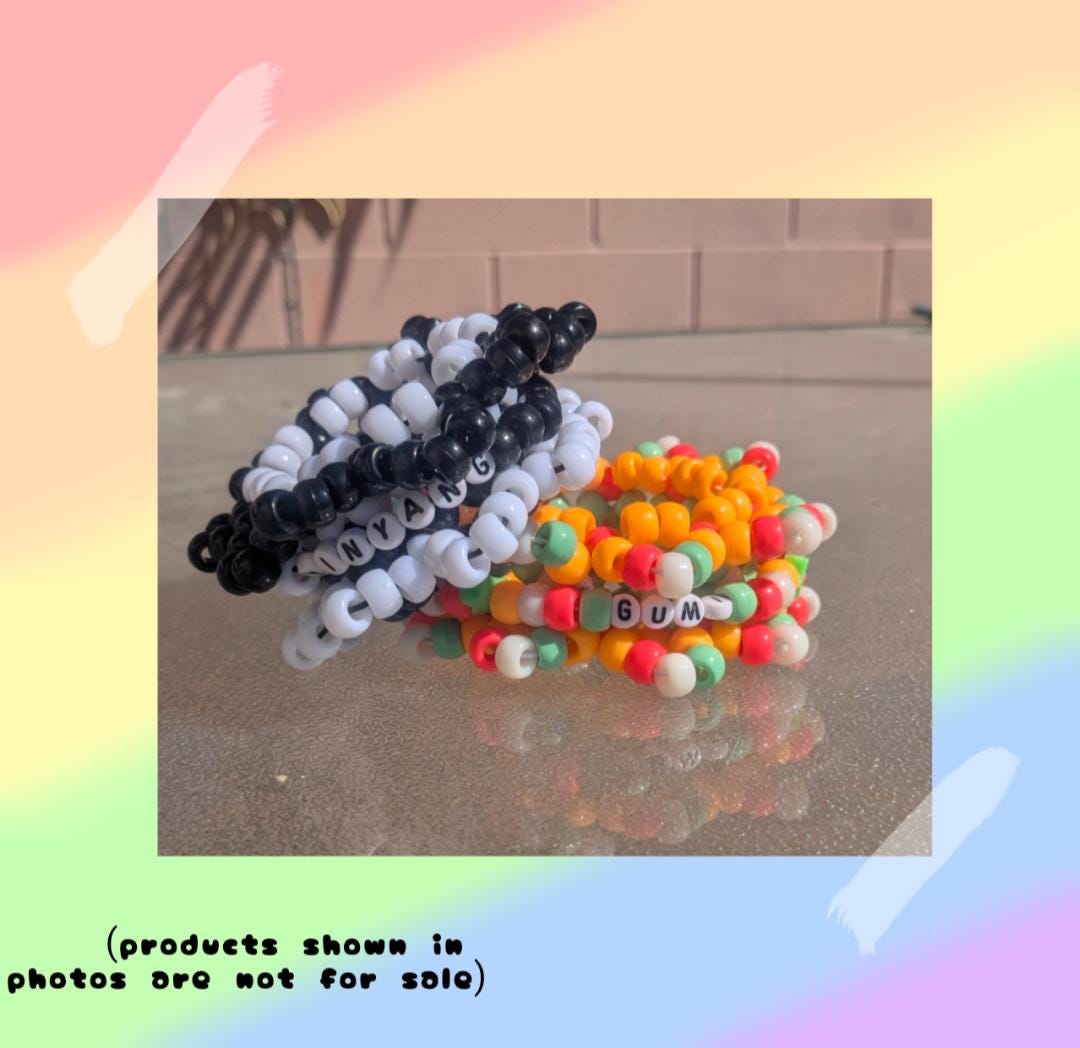 Small Custom Kandi Rotator Cuff - Etsy