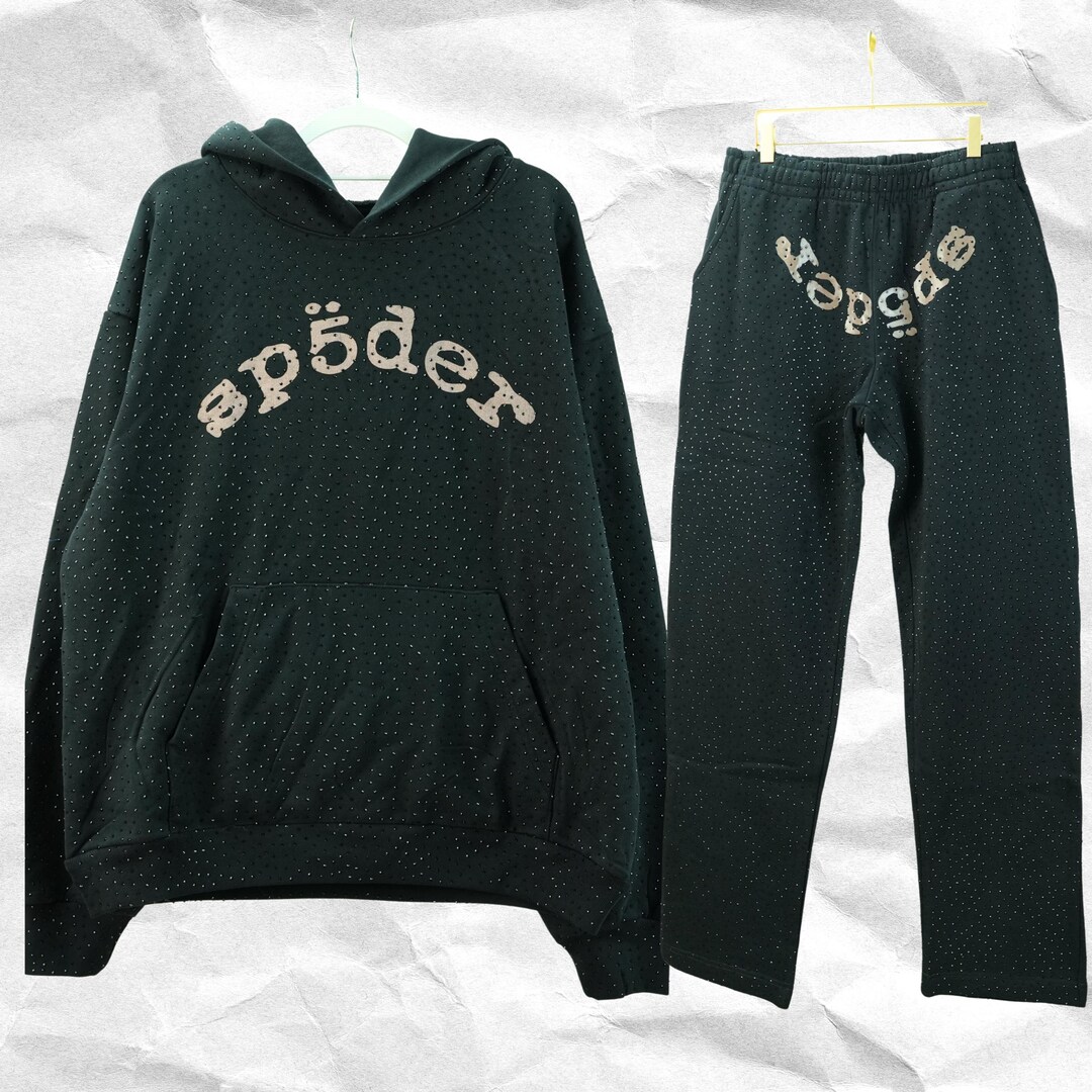 Vintage Streetwear Cotton | Sp5der VVS Rhinestones Set - Etsy