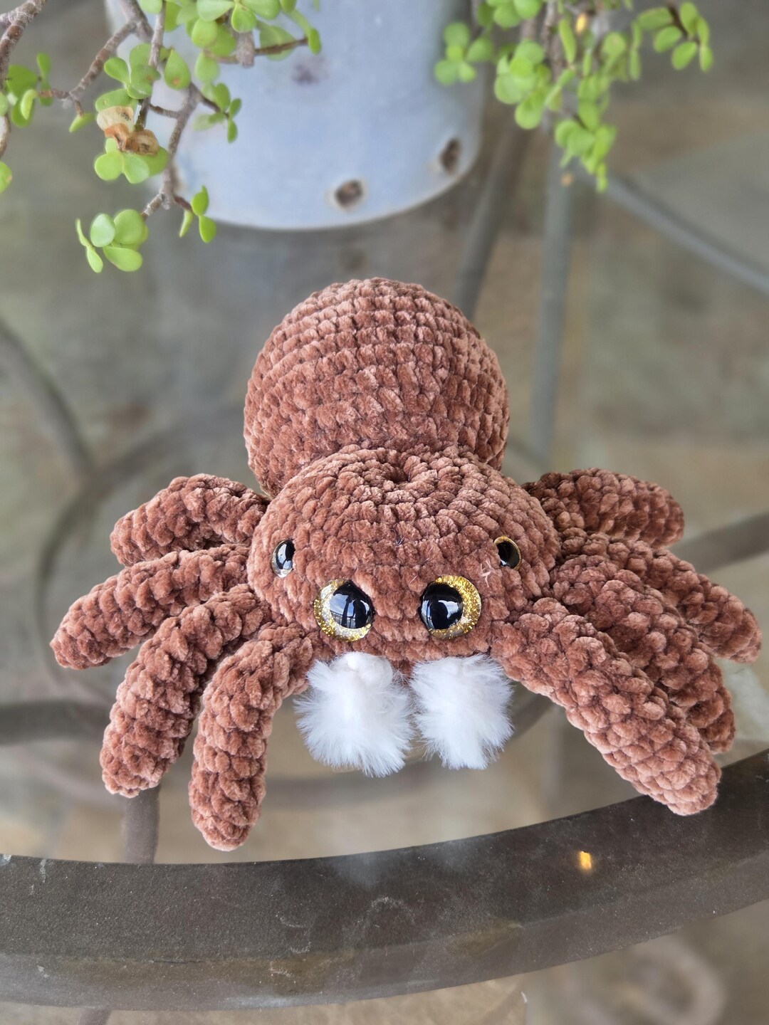 Handmade Jumping Spider Crochet Plushie - Etsy