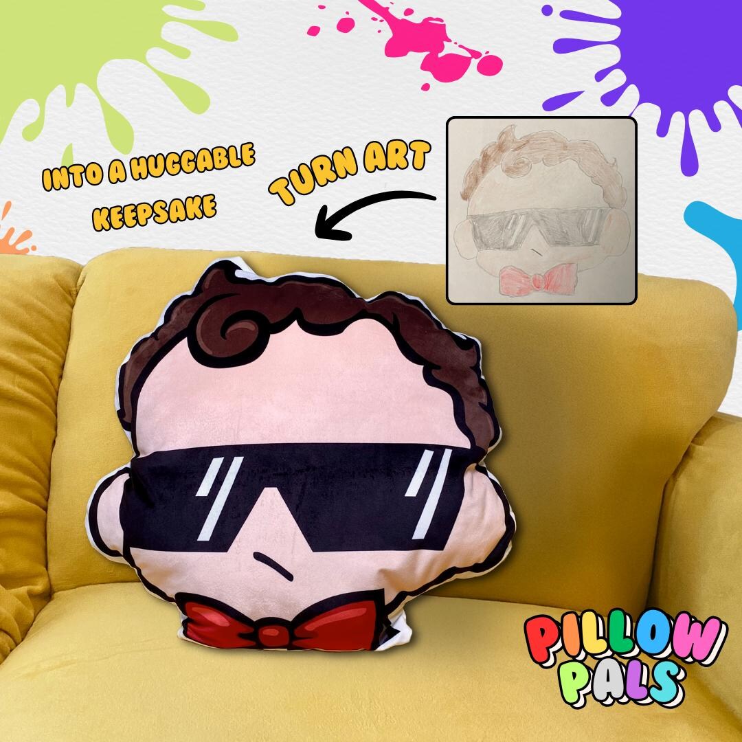 Custom Plush Toy: Turn Drawing Into Plushie, Bespoke Stuffed Animal ...