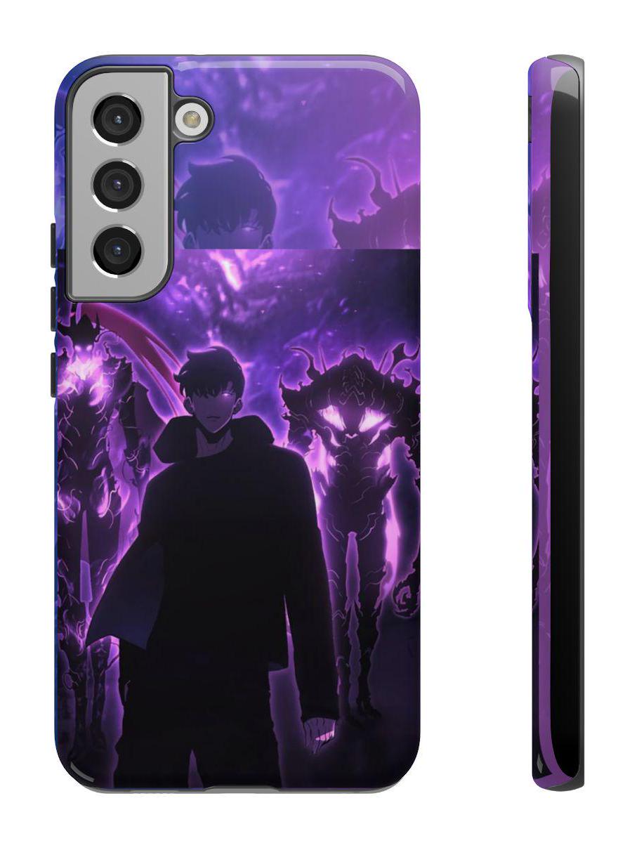 Phone Case Solo Leveling Manhwa/anime Sung Jinwoo Shadow Monarch, Beru ...