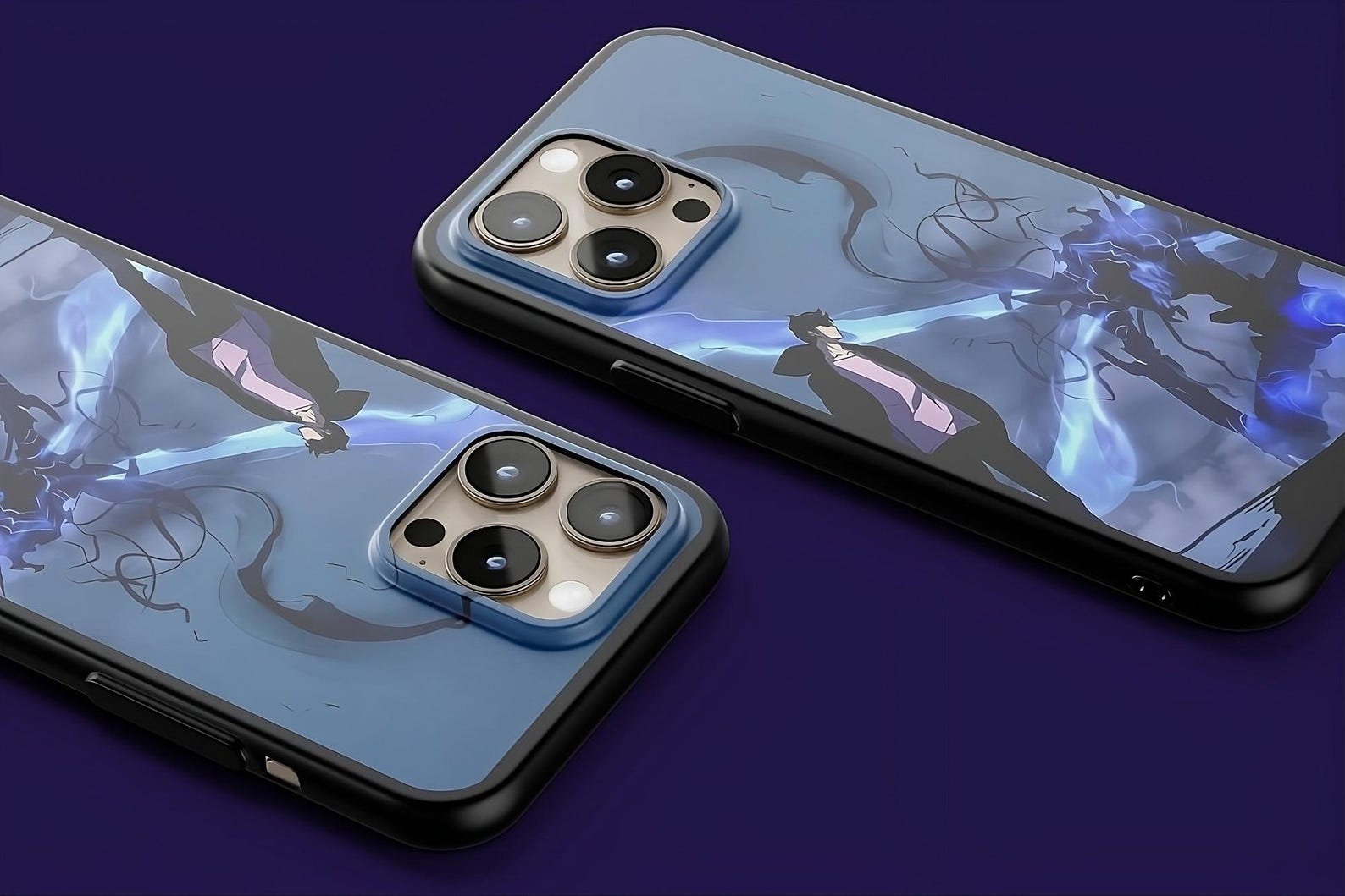 Phone Case Solo Leveling Manhwa/anime Sung Jinwoo Shadow Monarch, Beru ...