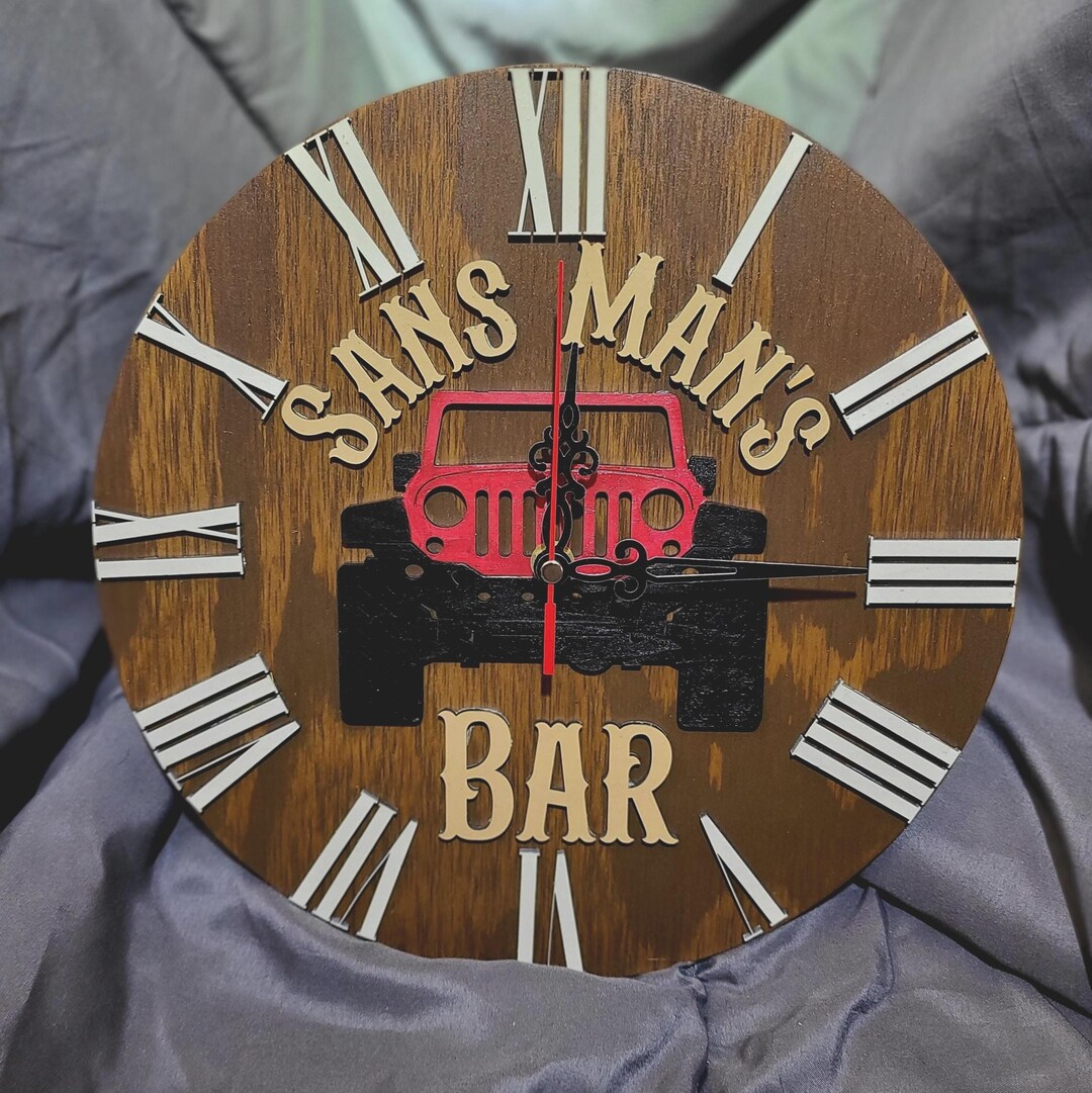 Laser Cut Wood Clocks for Any Occasion. Let Me Do the Work to Build ...
