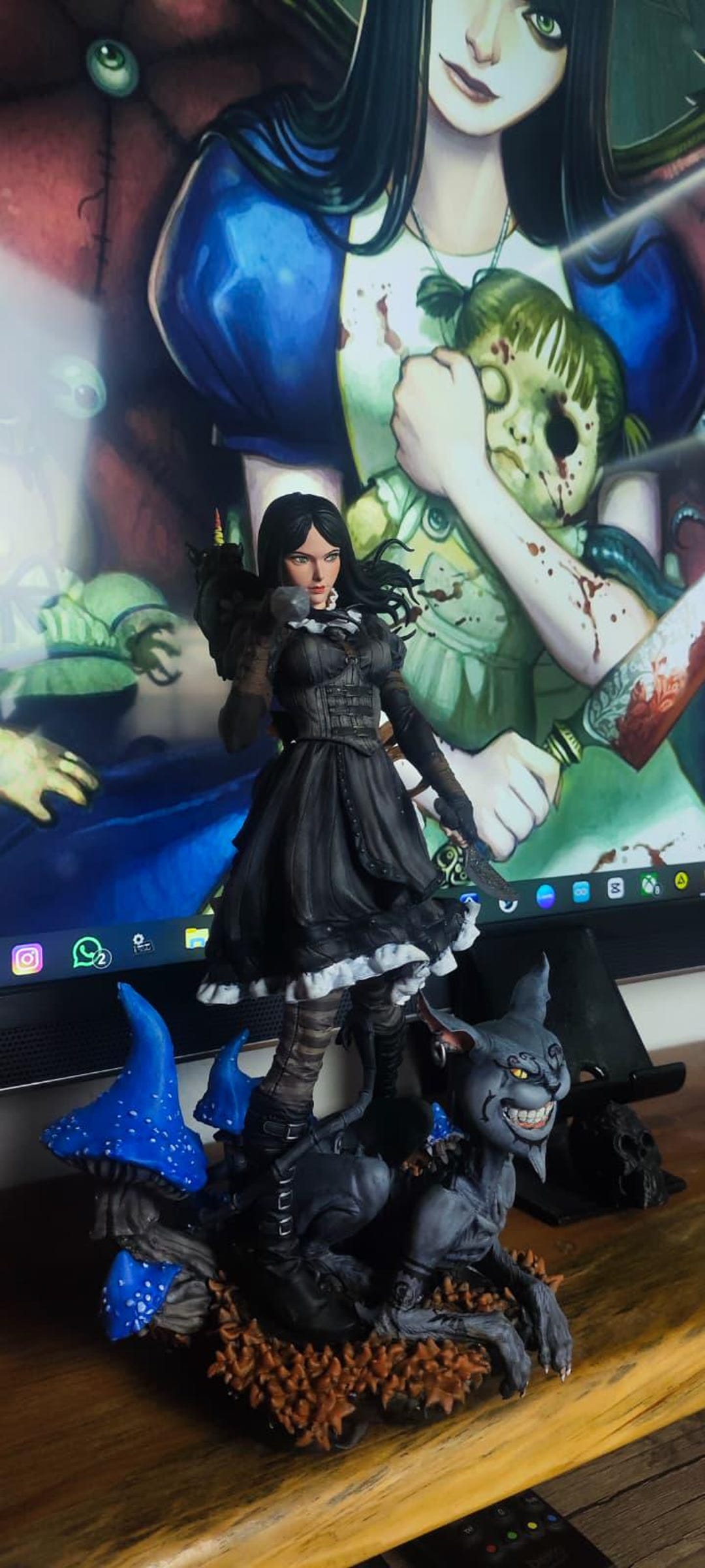 Alice Liddel- Figure/statue ,pla/sla/3d Printed ,painted,action Figure ...