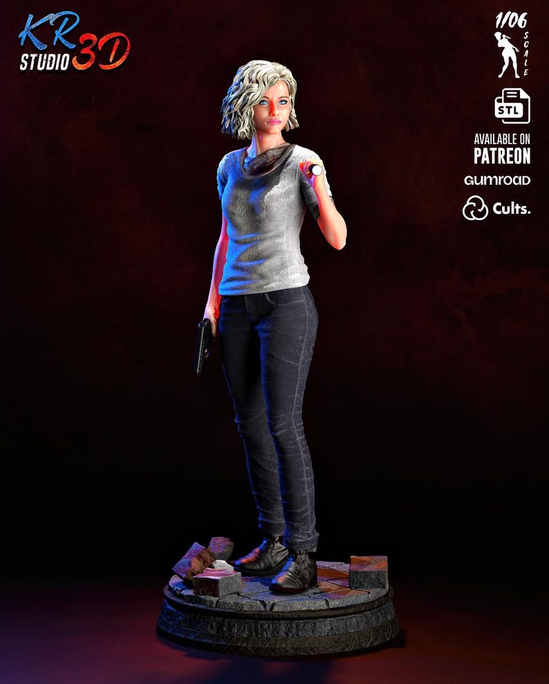 Resident Evil Grace Ashcroft Resin Figure | Hand Painted Horror Game ...
