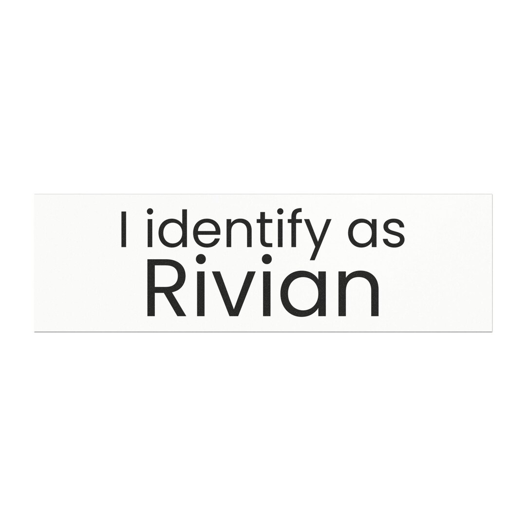 Funny Rivian Car Magnet, Unique Auto Decor, EV Enthusiast Gift, Vehicle ...