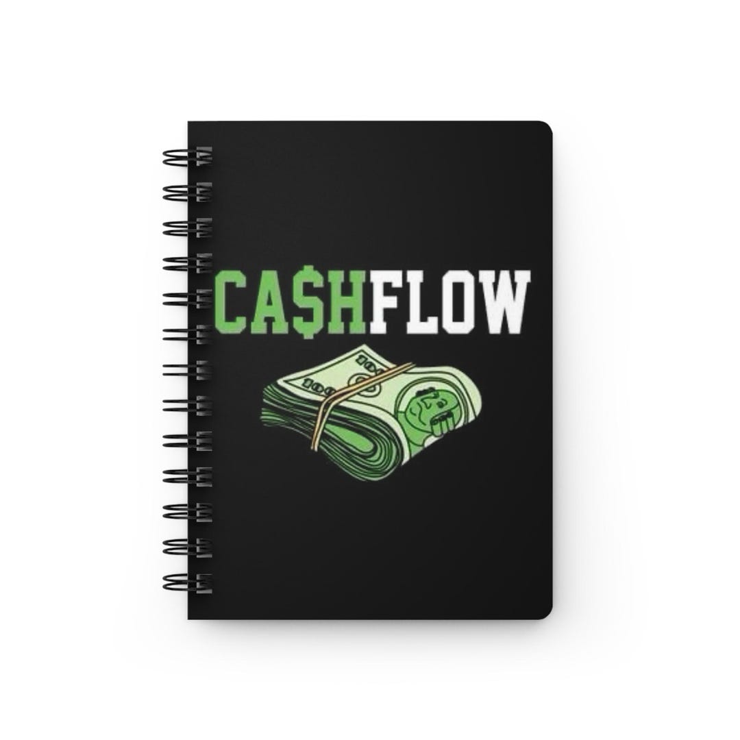 Cash Flow Spiral Bound Journal, Money Management Notebook, Finance Log ...