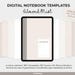 Digital Grid Notebook Landscape | Hyperlinked Sections | Goodnotes ...