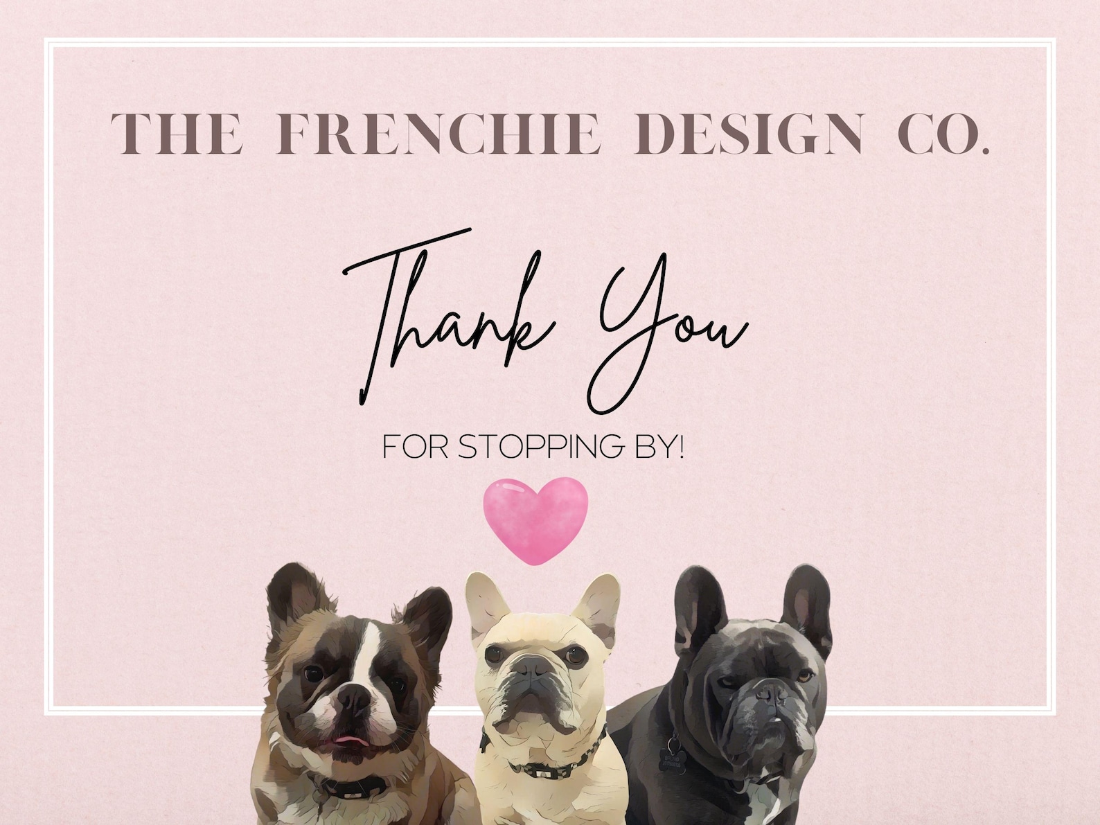 Personalized French Bulldog Silhouette Wall Art- Minimalist Frenchie ...