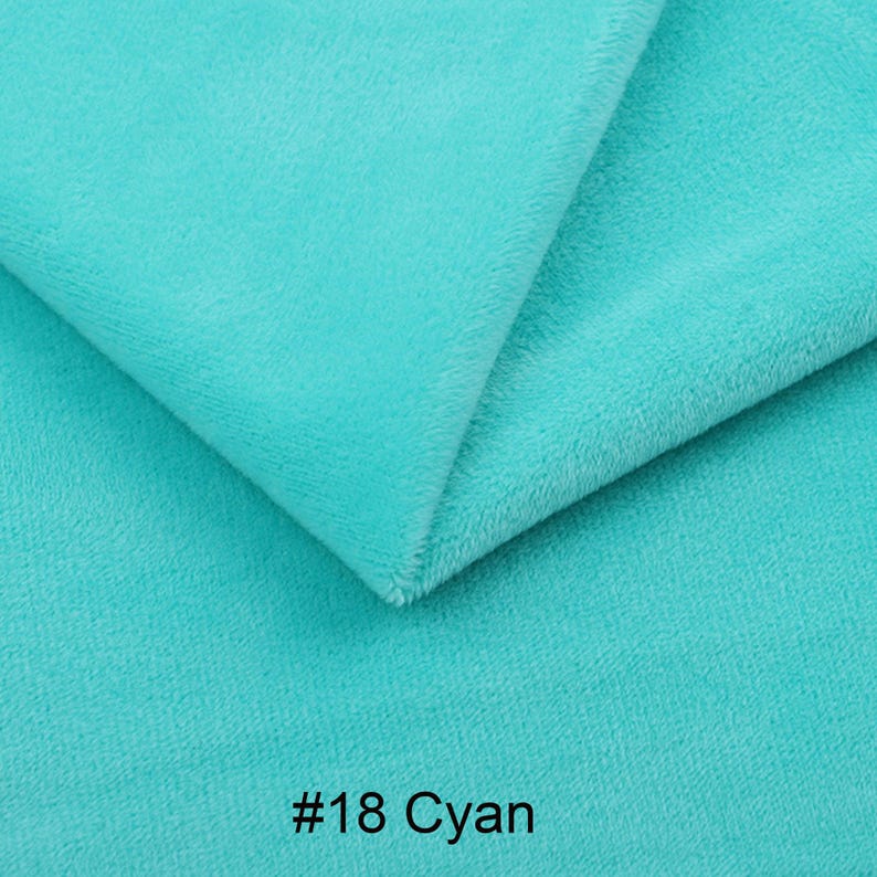 Short Plush Crystal Super Soft Plush Fabric- for Sewing DIY Handmade ...