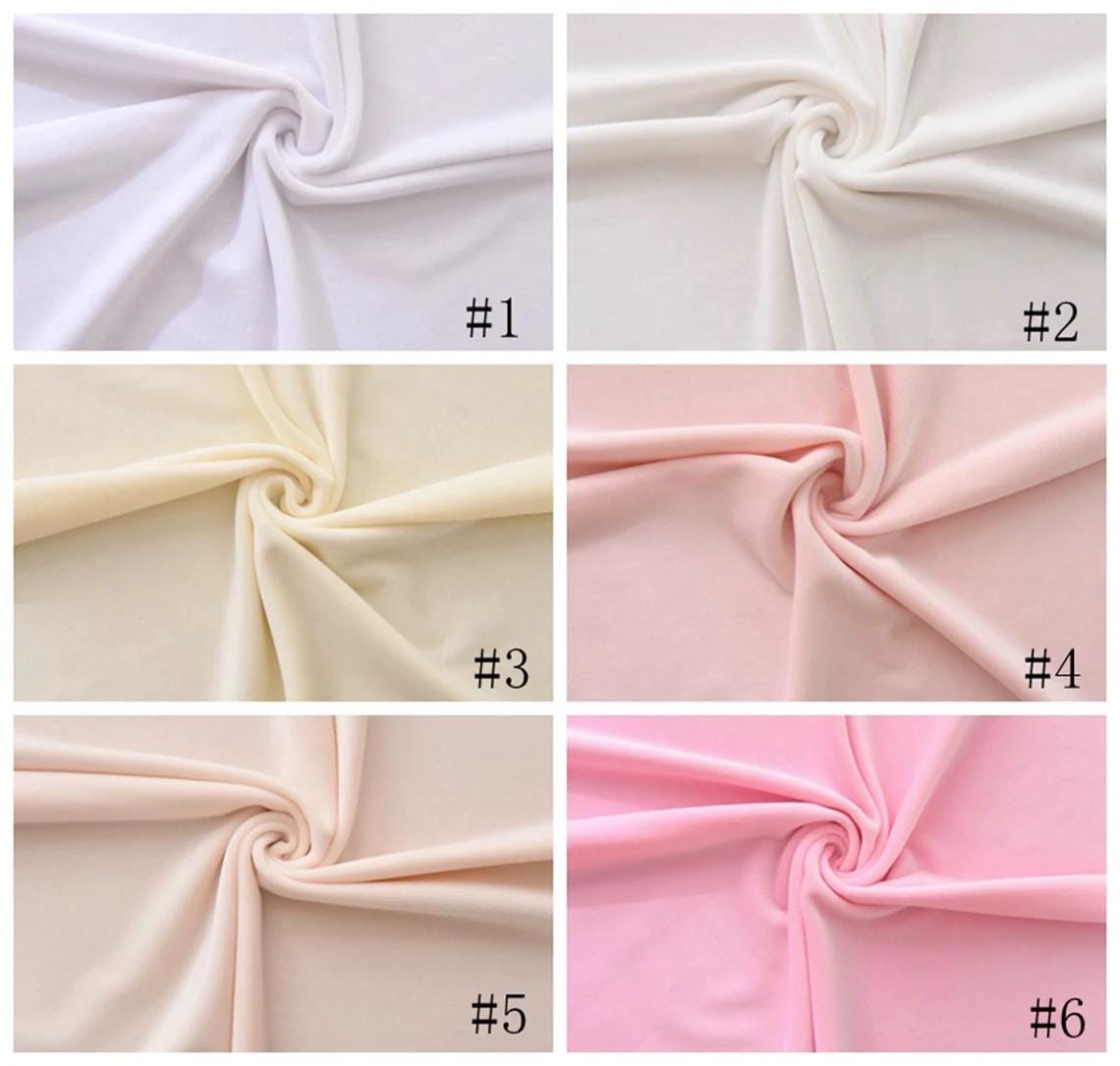 4-way Stretch Minky Fabric, Soft Cuddle Fabric, Solid Smooth Minky Fabric, Plush Toys Fabric ...