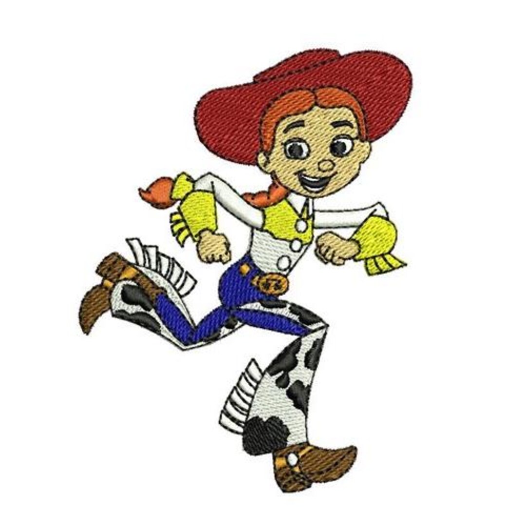 Running Jessie Machine Embroidery Design, Disney Design, Toy Story ...