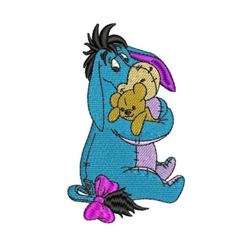 Eeyore Embroidery - Etsy