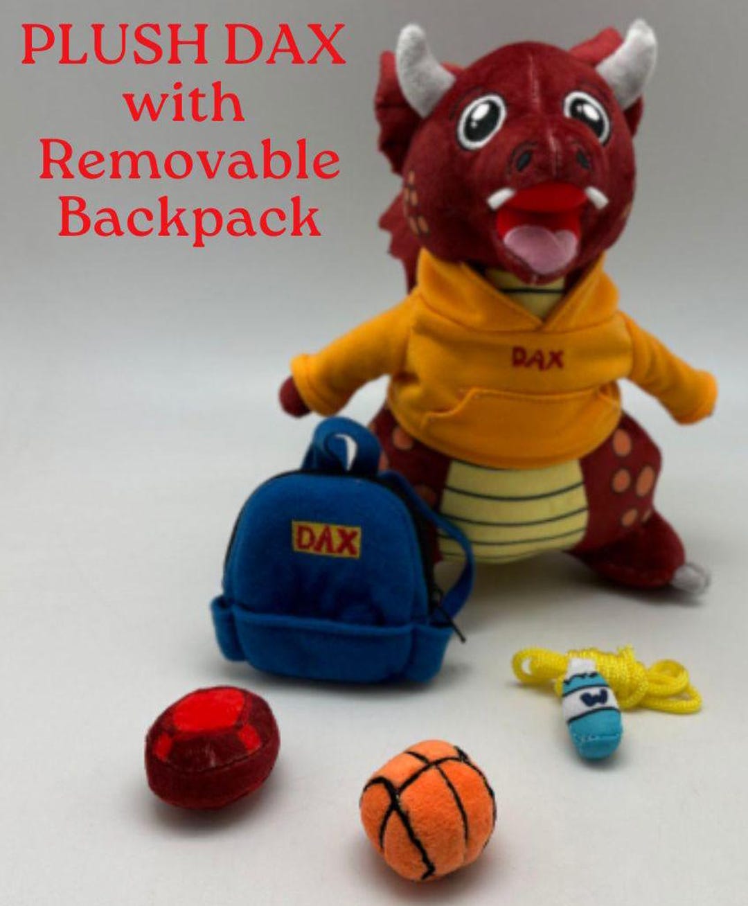 Plush Dax/soft Learning Adventure Toy for Kids/educational Comfort ...