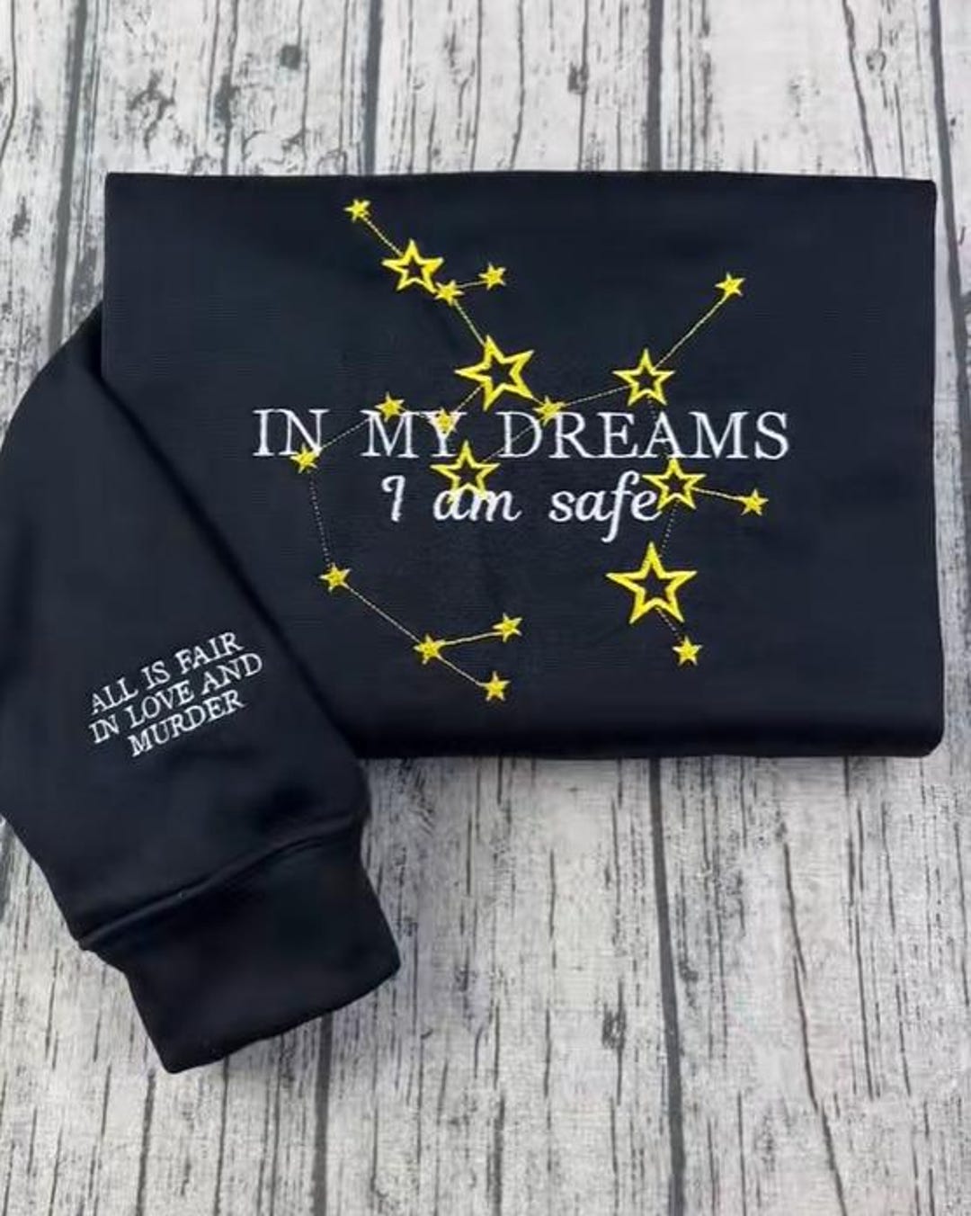 Aaron Warner Shatter Me Embroidered Sweatshirt, 45 Sector CCR Uniform ...
