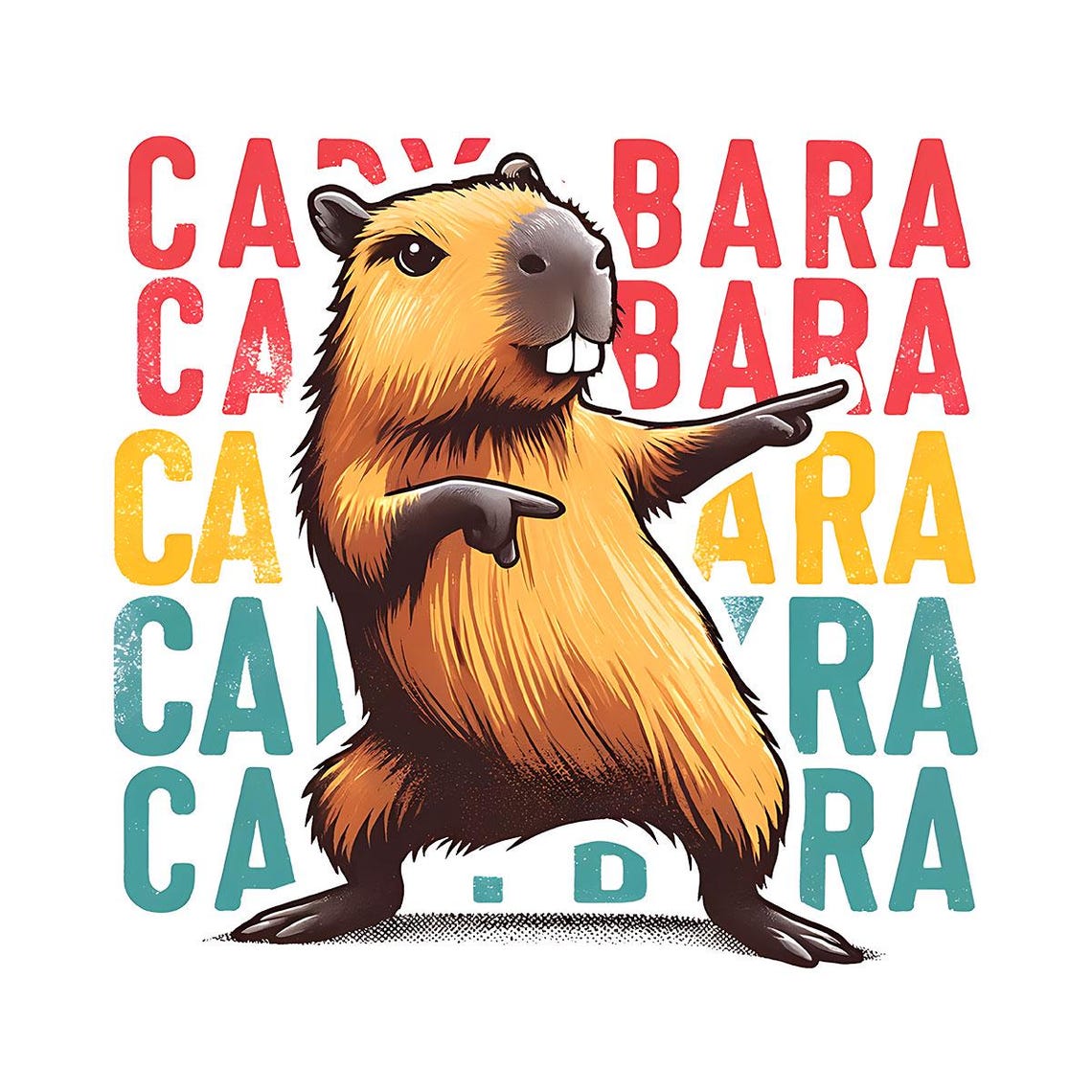 Pack +300 PNG of Stickers, Decals, Decals of Capybara, Capybara in High ...