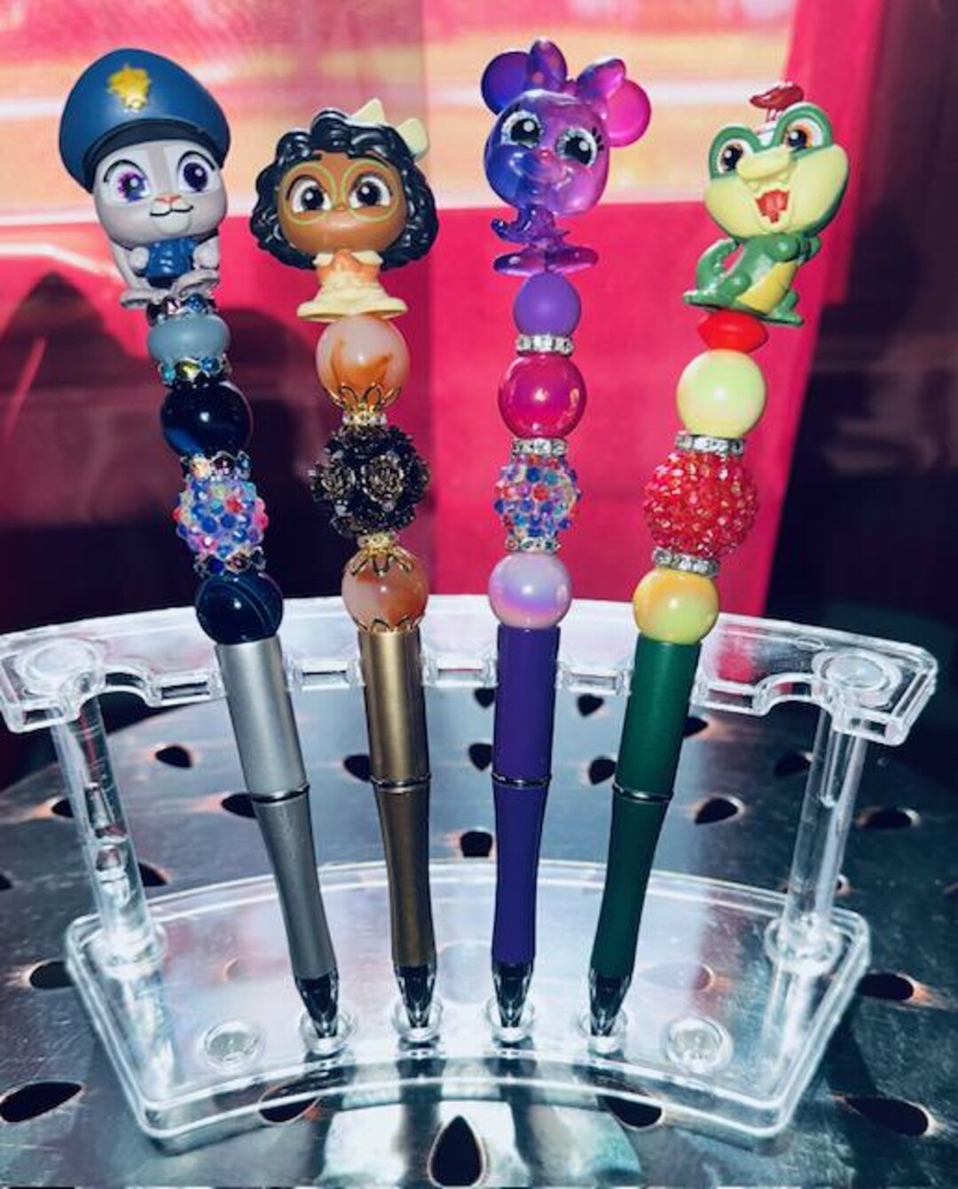 Disney Characters Doorable Beaded Pens - Etsy