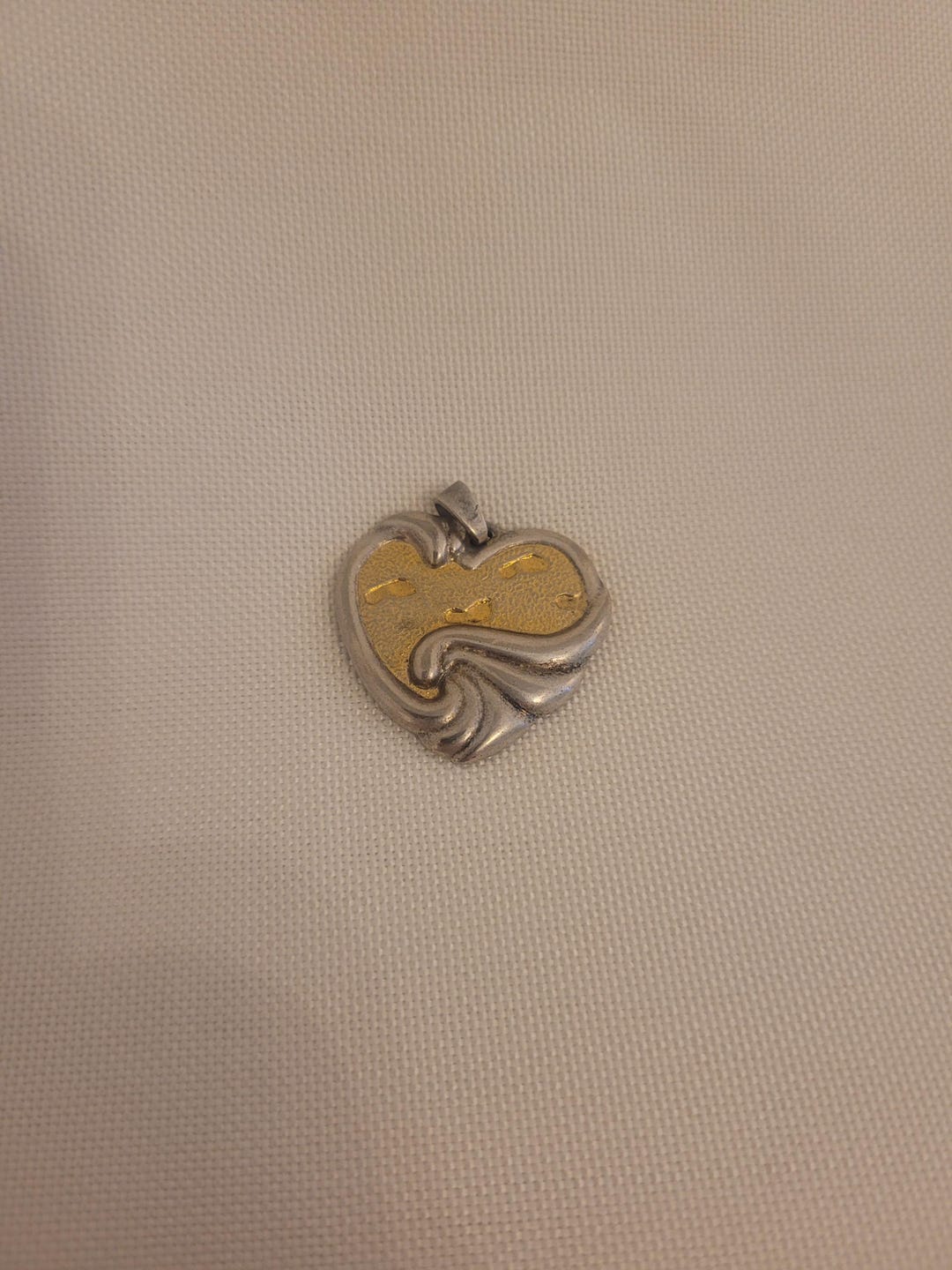 Gorham 925 Sterling Silver Footprints in the Sand Pendant - Etsy