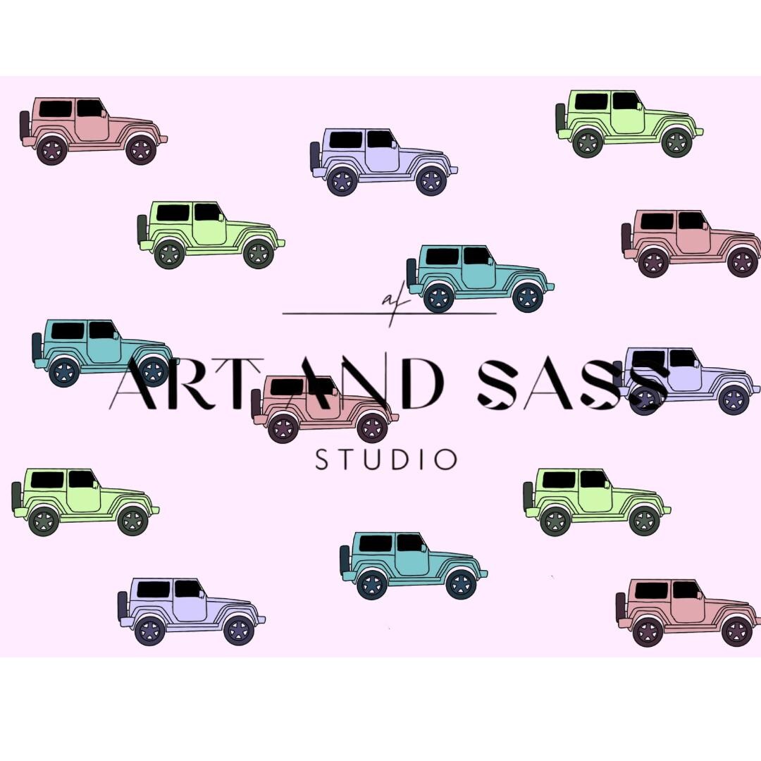 Jeep Girlie Seamless File - Etsy