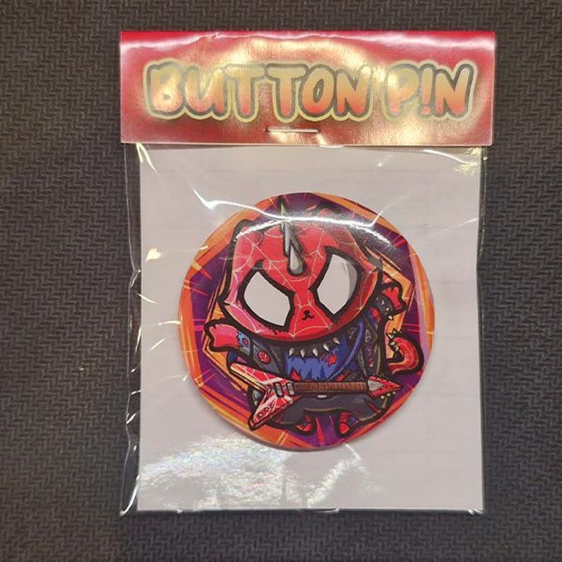 Spider-man Across Spider-verse - Button Pins Pinback Buttons - Etsy