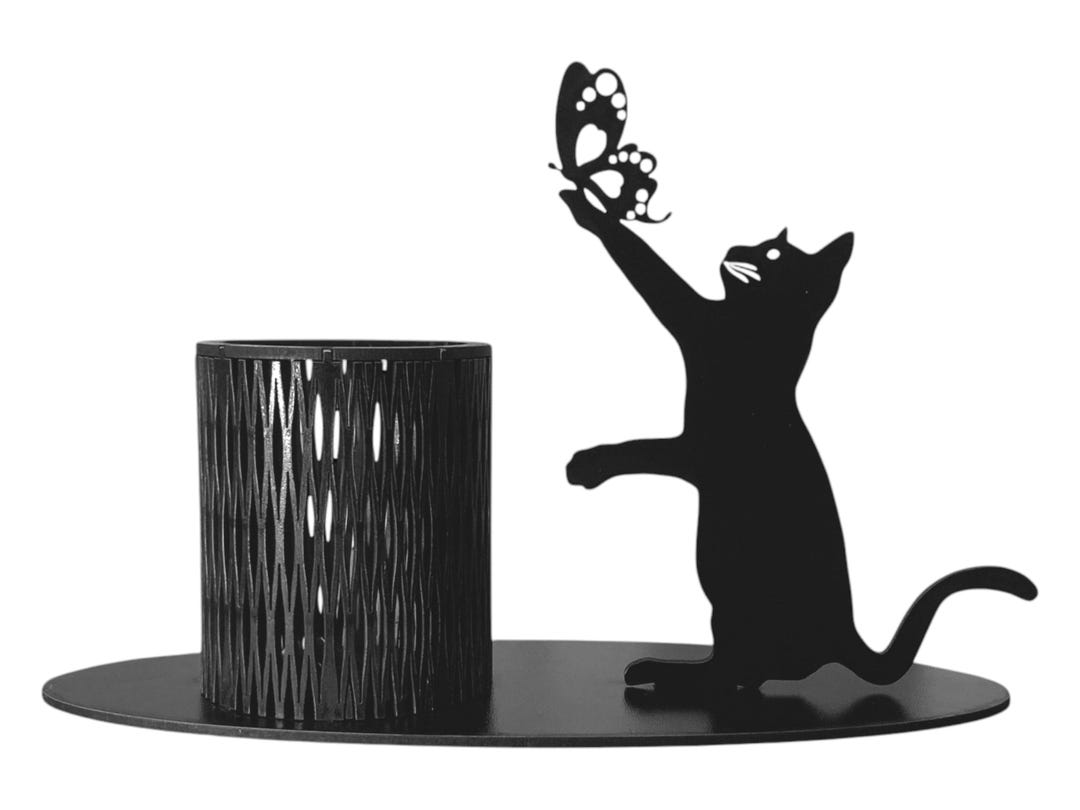 Cat Figured Pen Holder*-special Gift-birthday Gift-stationery-pen ...