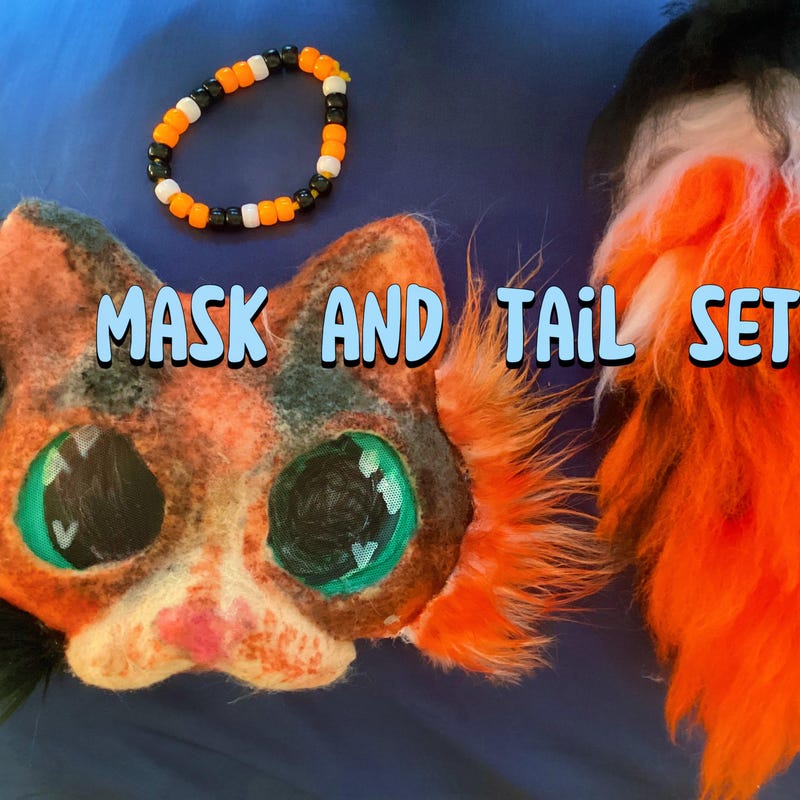 Calico Cat Therian Mask - Etsy